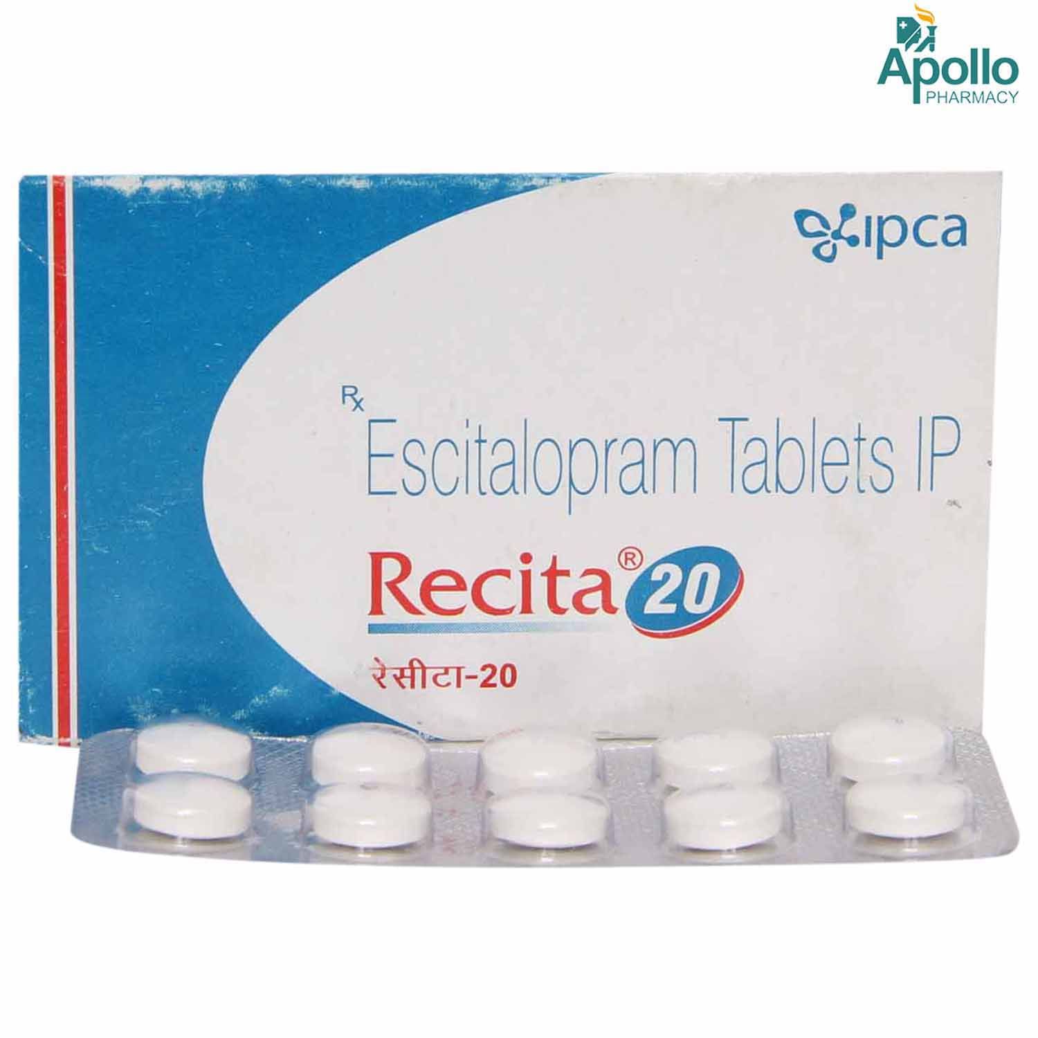 Recita 20 Tablet 10's Price, Uses, Side Effects, Composition - Apollo ...