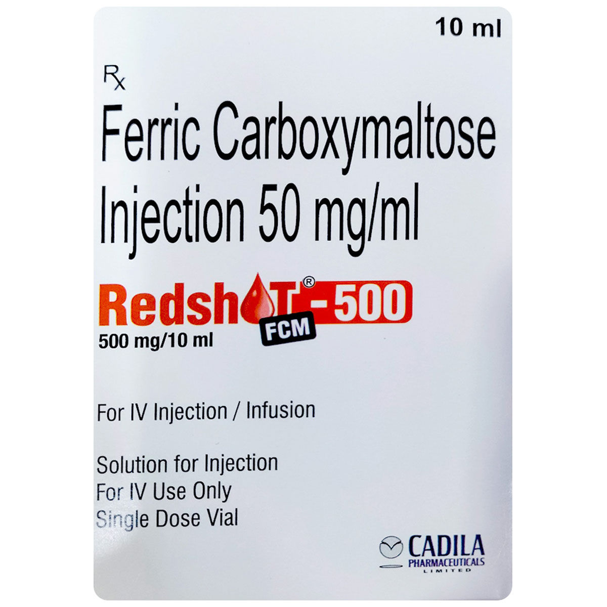 Redshot FCM-500 Injection 10 ml | Uses, Side Effects, Price | Apollo ...