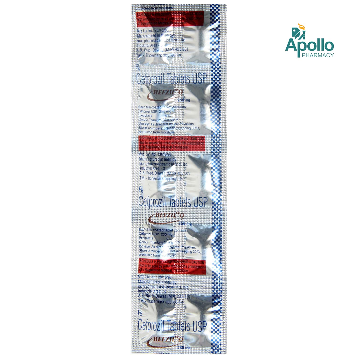 Refzil O 250 Tablet 10's Price, Uses, Side Effects, Composition ...