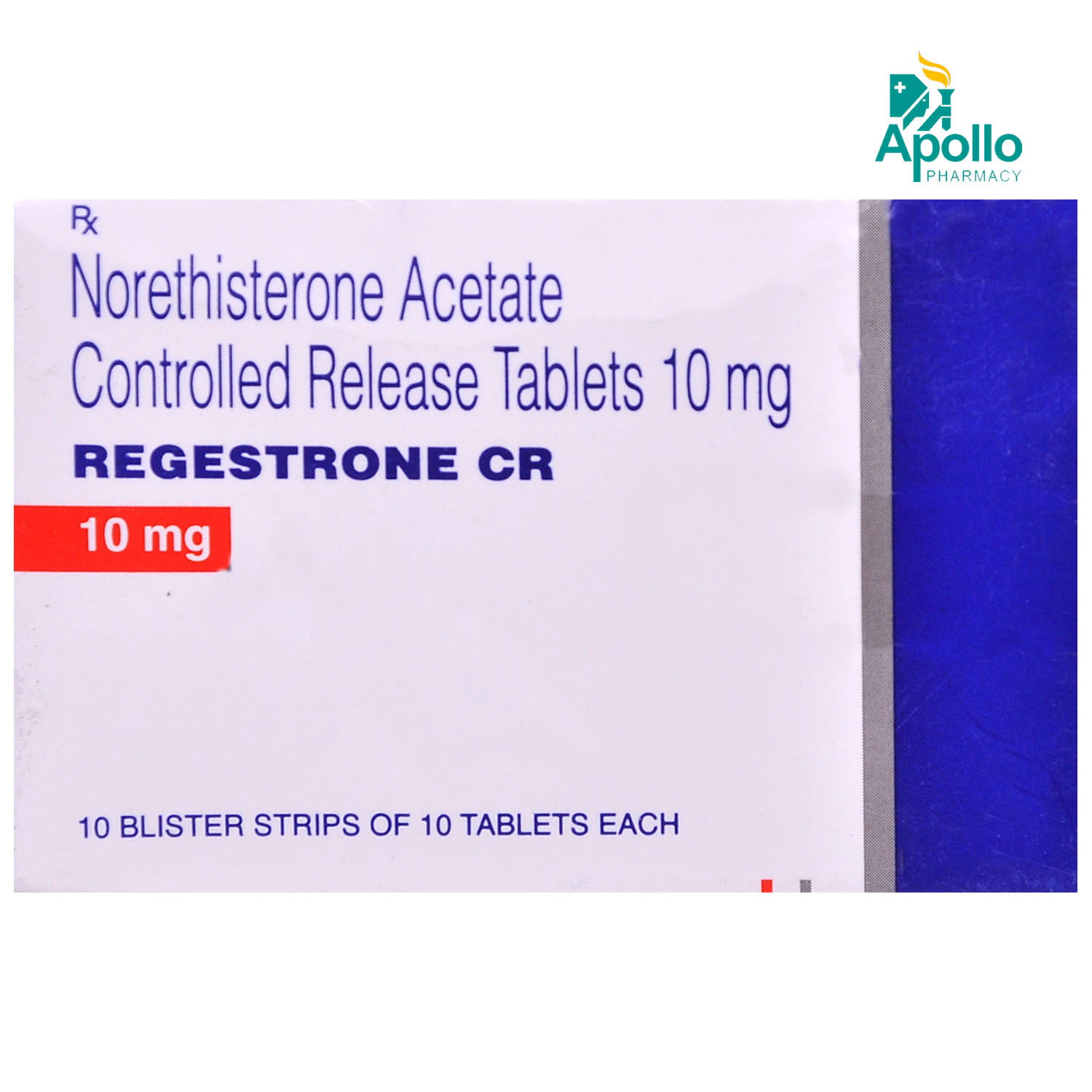 Regestrone CR 10 mg Tablet 10's Price, Uses, Side Effects, Composition ...