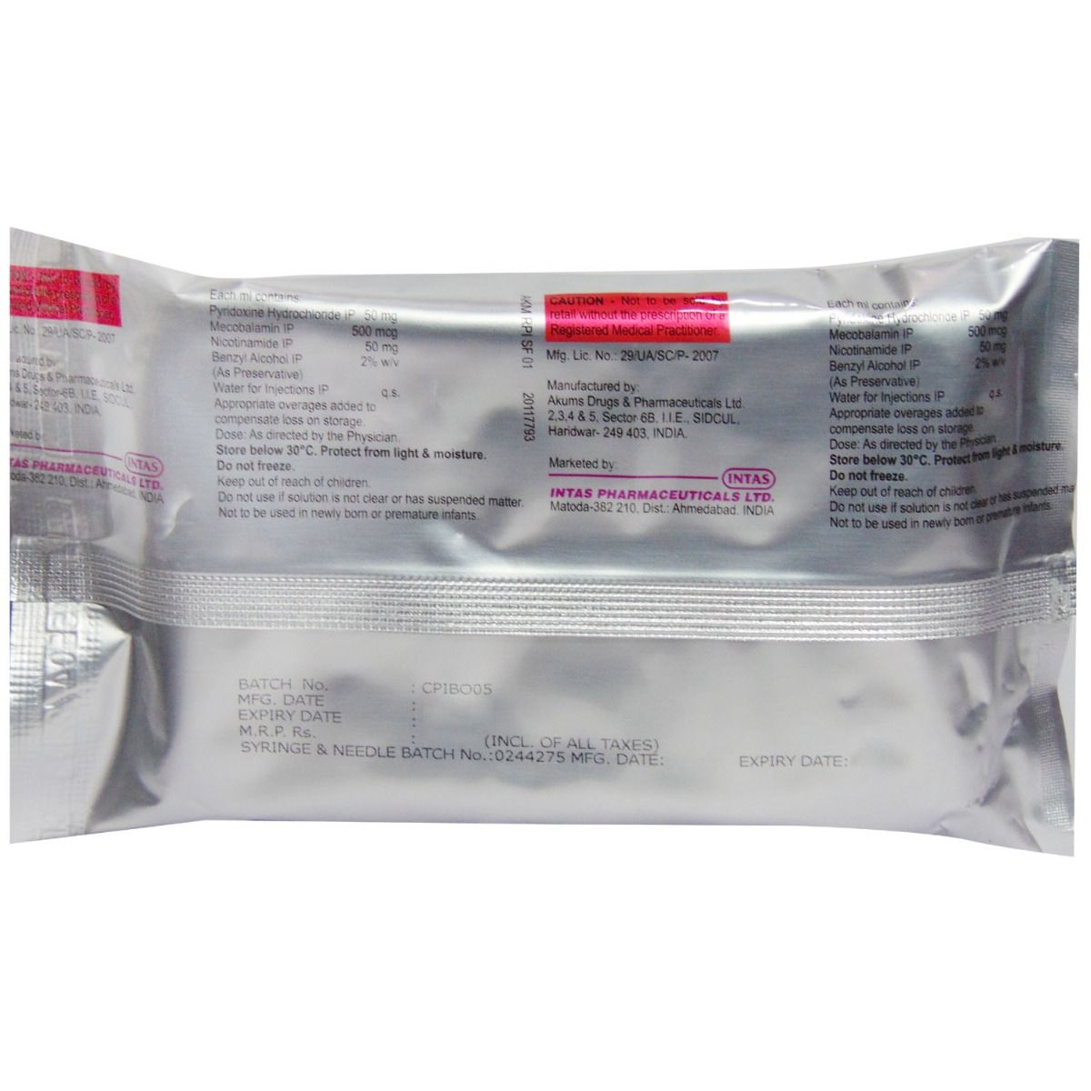 Rejunex Forte Injection 2 ml Price, Uses, Side Effects, Composition ...