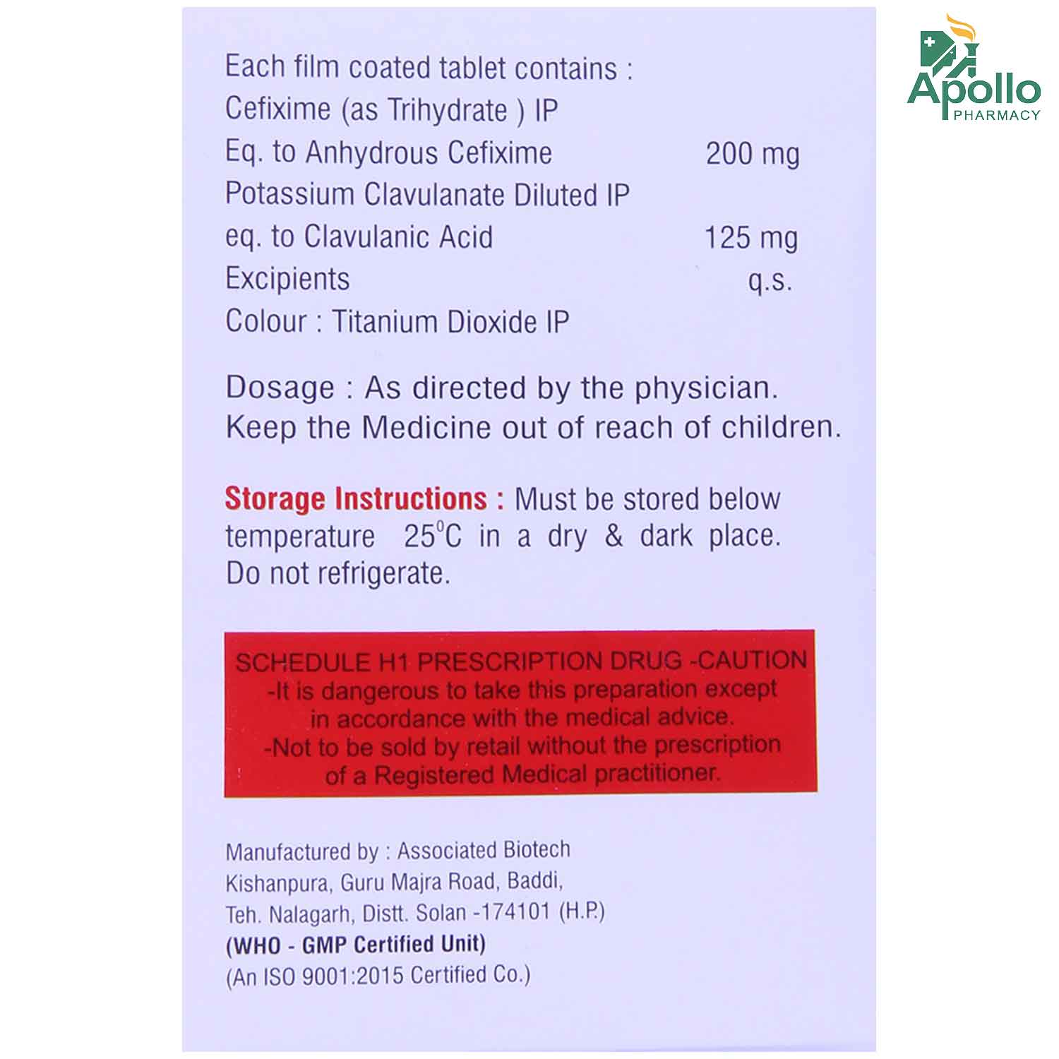 REMICEF CV TABLET Price, Uses, Side Effects, Composition - Apollo Pharmacy