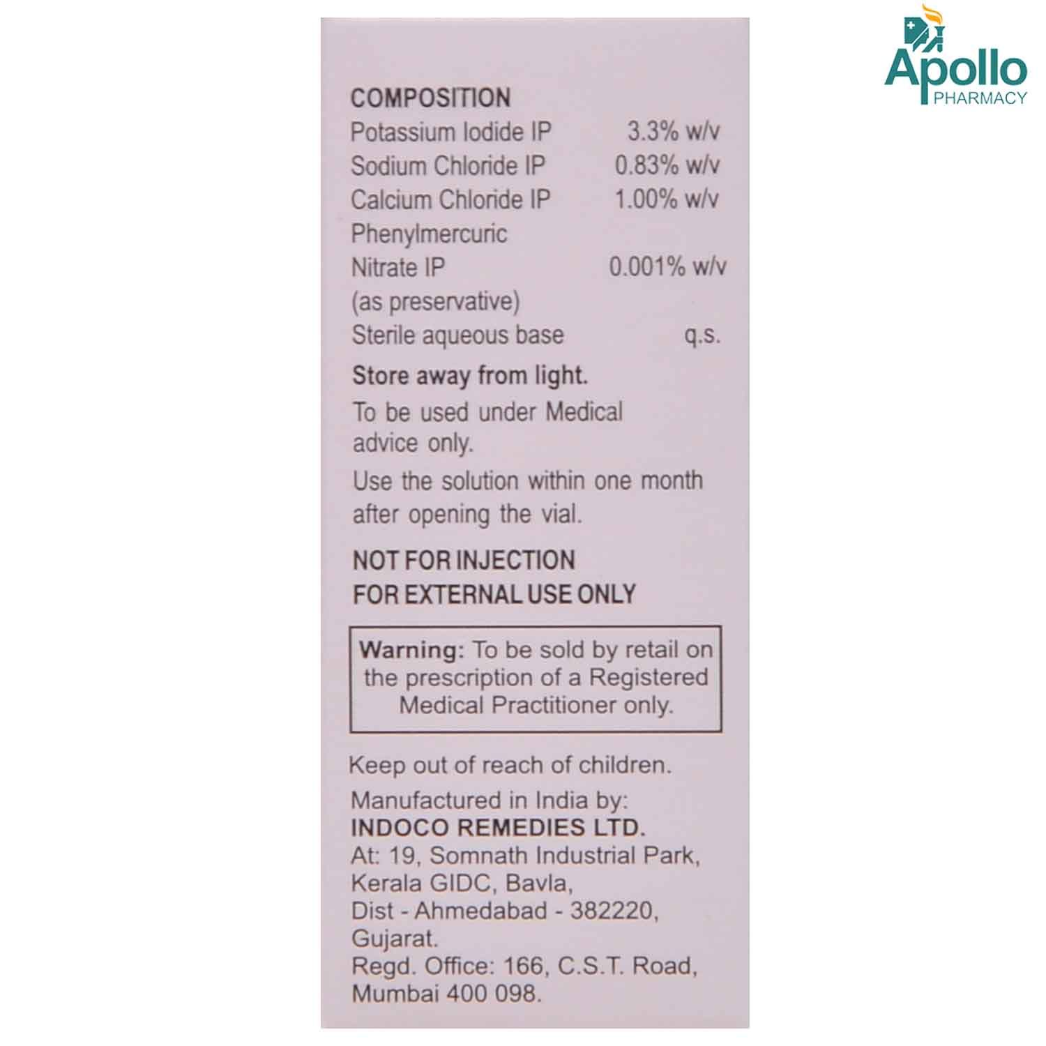Renolen Eye Drop | Uses, Side Effects, Price | Apollo Pharmacy