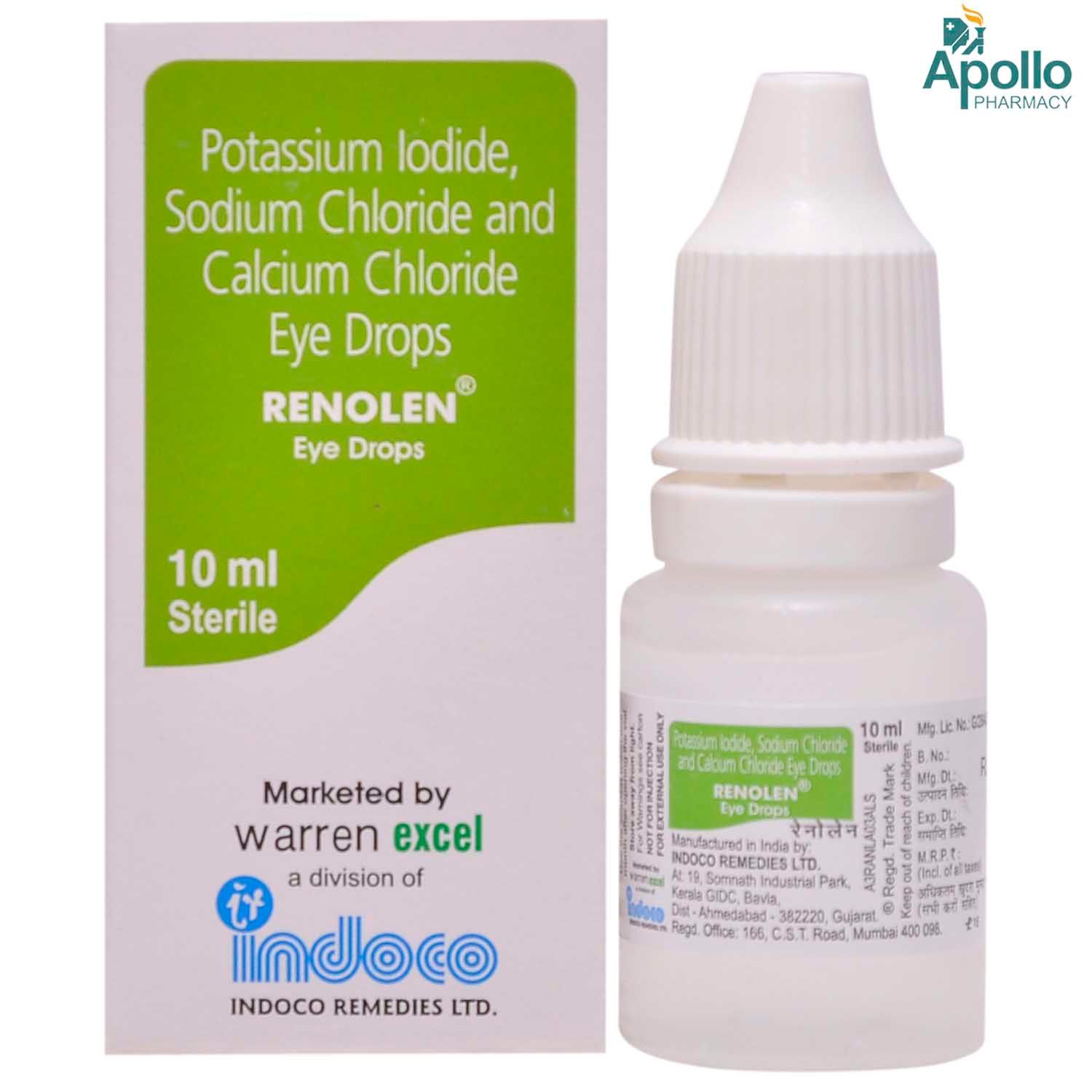 Renolen Eye Drop | Uses, Side Effects, Price | Apollo Pharmacy
