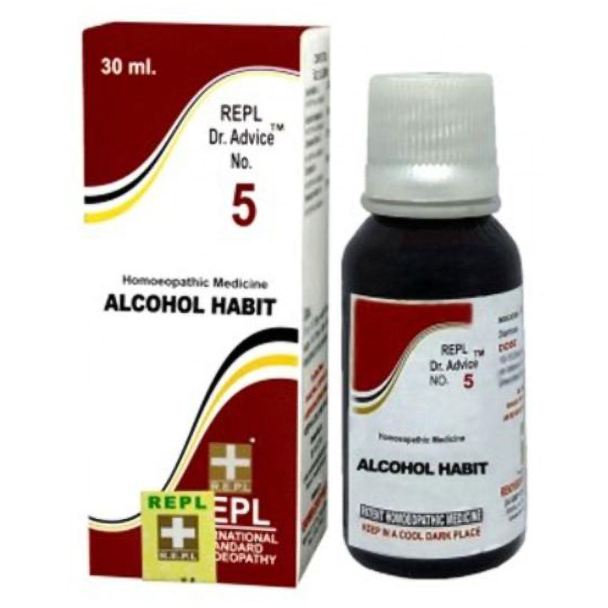 Buy REPL Dr. Advice No.5 Alcohol Habit Drops, 30 ml | 19 Minutes ...