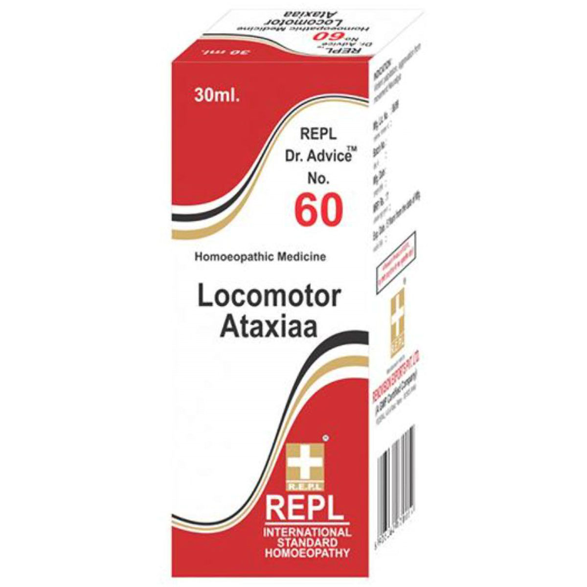 Buy REPL Dr. Advice No.60 Locomotor Ataxia Drops, 30 ml | 19 Minutes ...