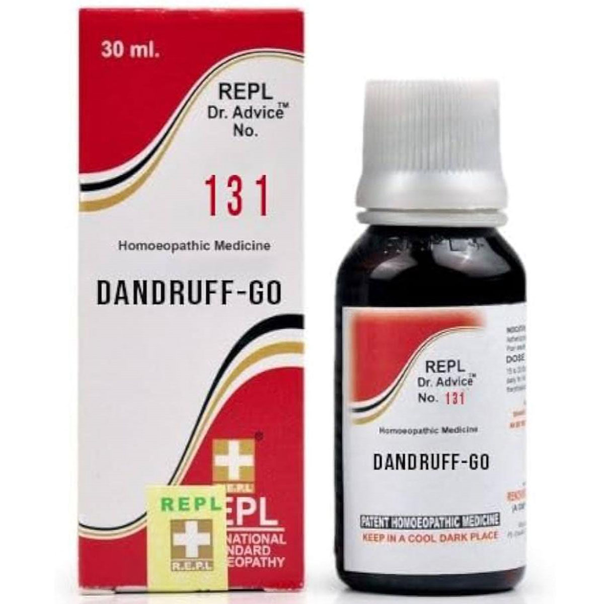 Buy REPL Dr. Advice No.131 Dandruff-Go Drops, 30 ml | 19 Minutes ...