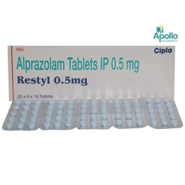 Restyl 0.5 mg Tablet | Uses, Side Effects, Price | Apollo Pharmacy