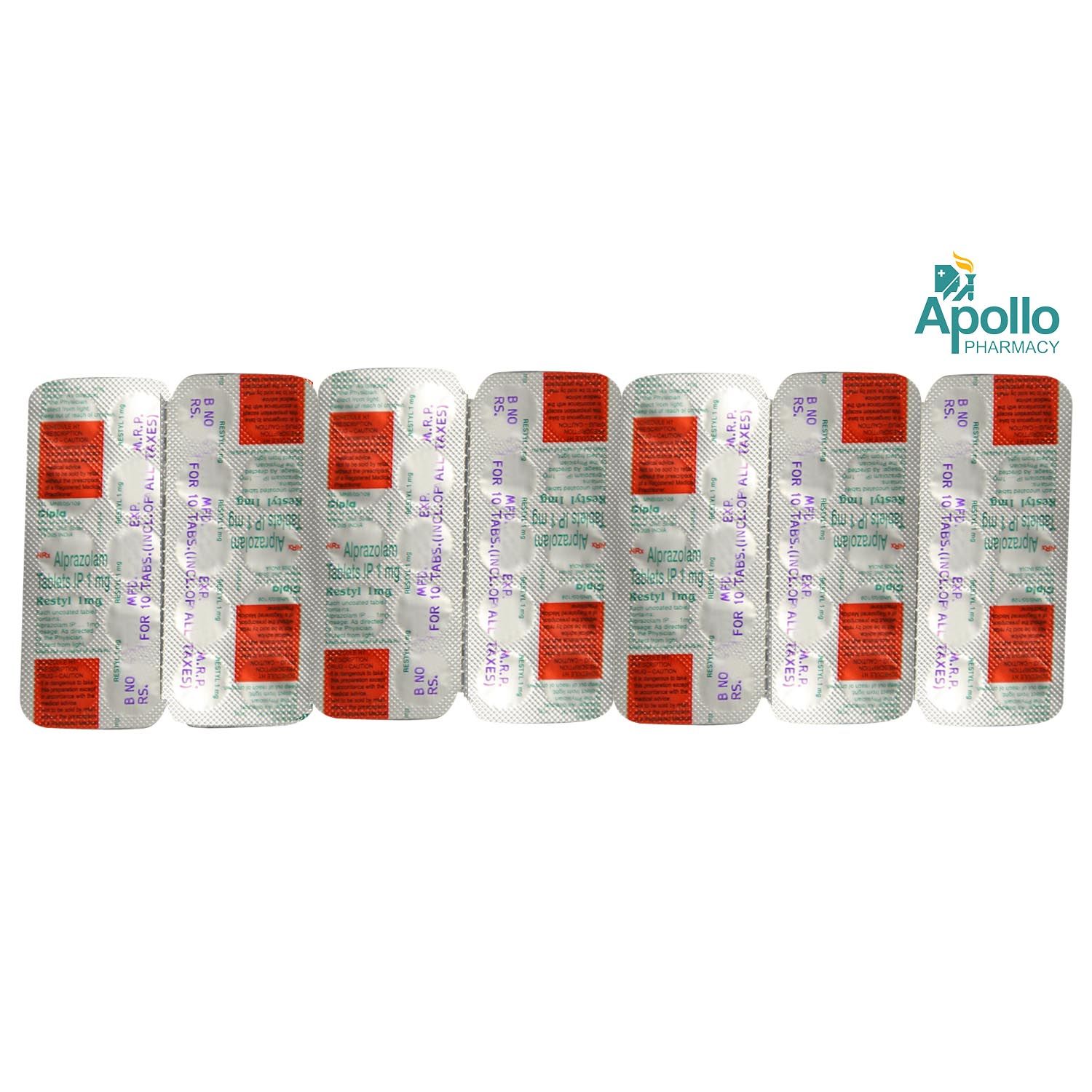 Restyl 1 Tablet | Uses, Side Effects, Price | Apollo Pharmacy