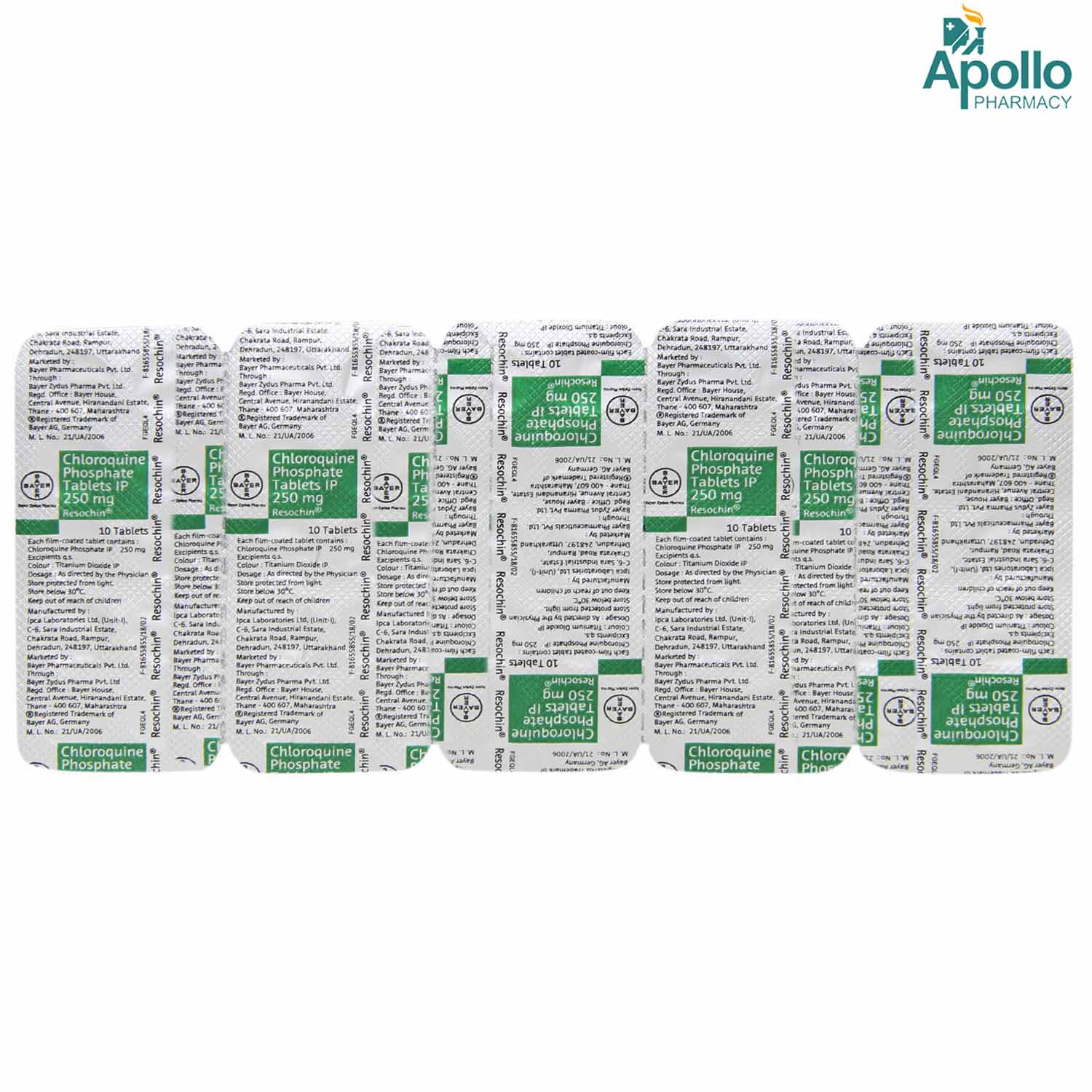 RESOCHIN TABLET Price, Uses, Side Effects, Composition - Apollo Pharmacy