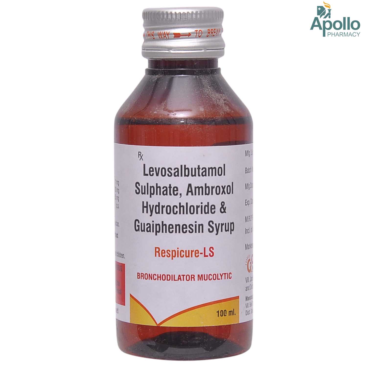 Respicure LS Syrup | Uses, Side Effects, Price | Apollo Pharmacy