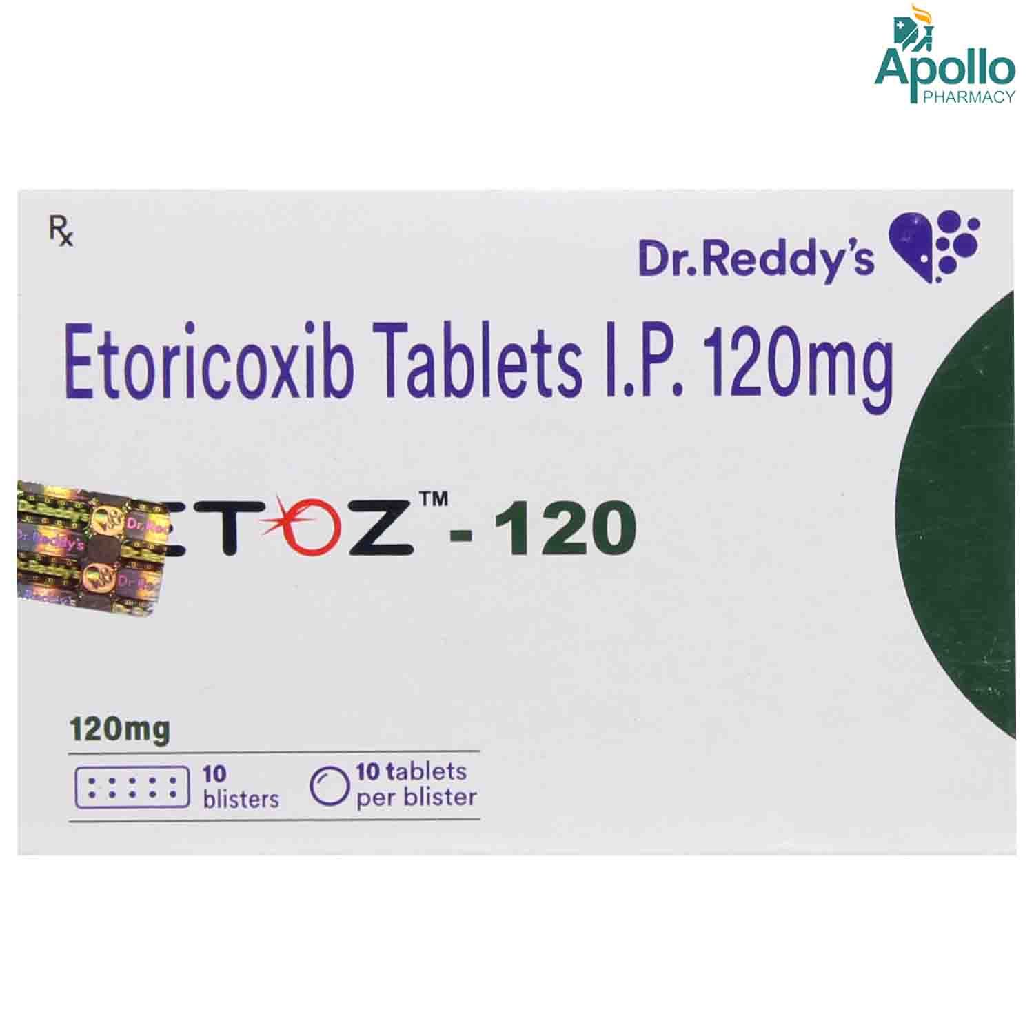 Retoz-120 Tablet | Uses, Side Effects, Price | Apollo Pharmacy
