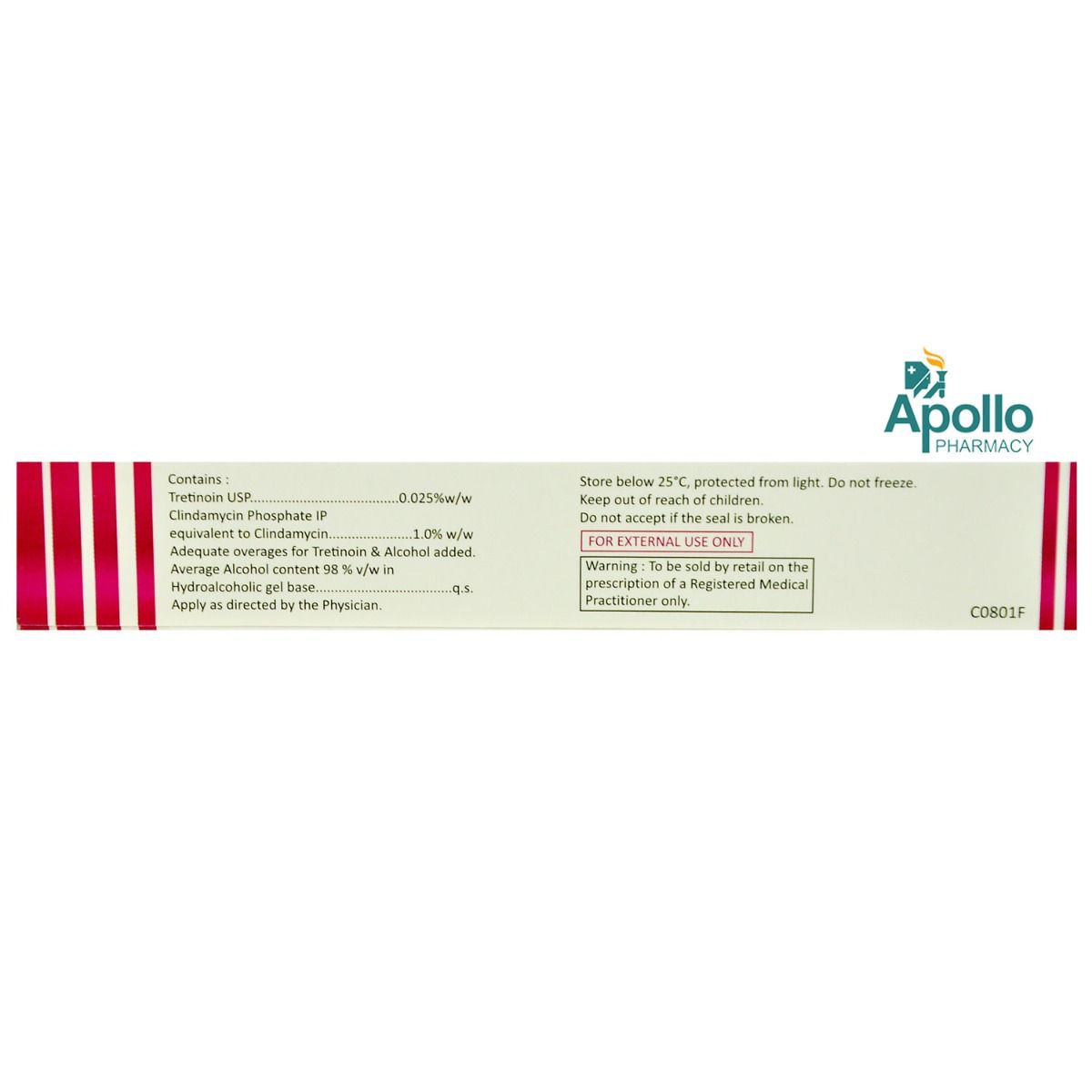 Retino Ac Gel 15 gm Price, Uses, Side Effects, Composition - Apollo ...