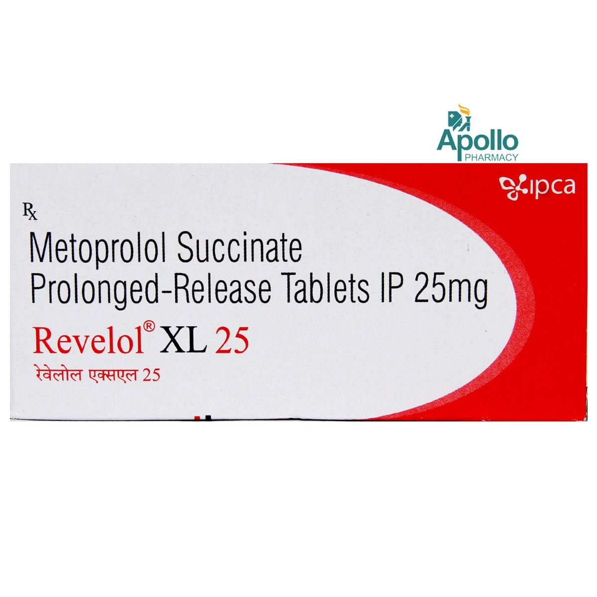 Revelol XL 25 Tablet | Uses, Side Effects, Price | Apollo Pharmacy
