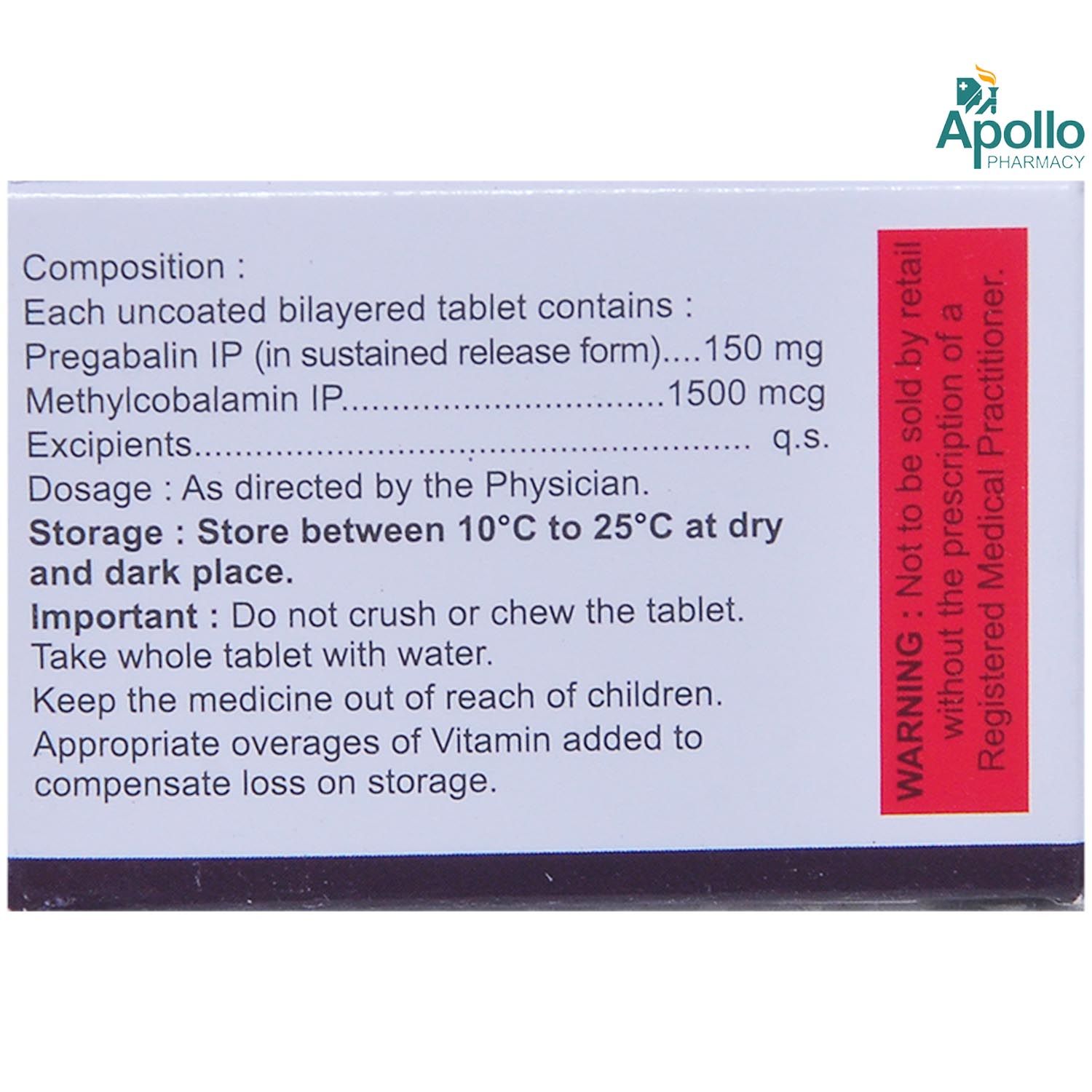 Revlin M SR 150 Tablet 10's Price, Uses, Side Effects, Composition ...
