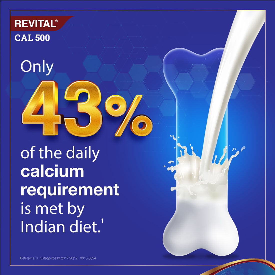 Buy Revital Cal 500 with Vitamin D3, 15 Tablets | 19 Minutes Delivery ...