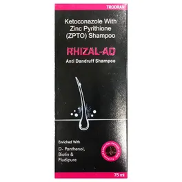 Buy Rhizal-AD Ketoconazole & Zinc Pyrithione (ZPTO) Anti-Dandruff ...