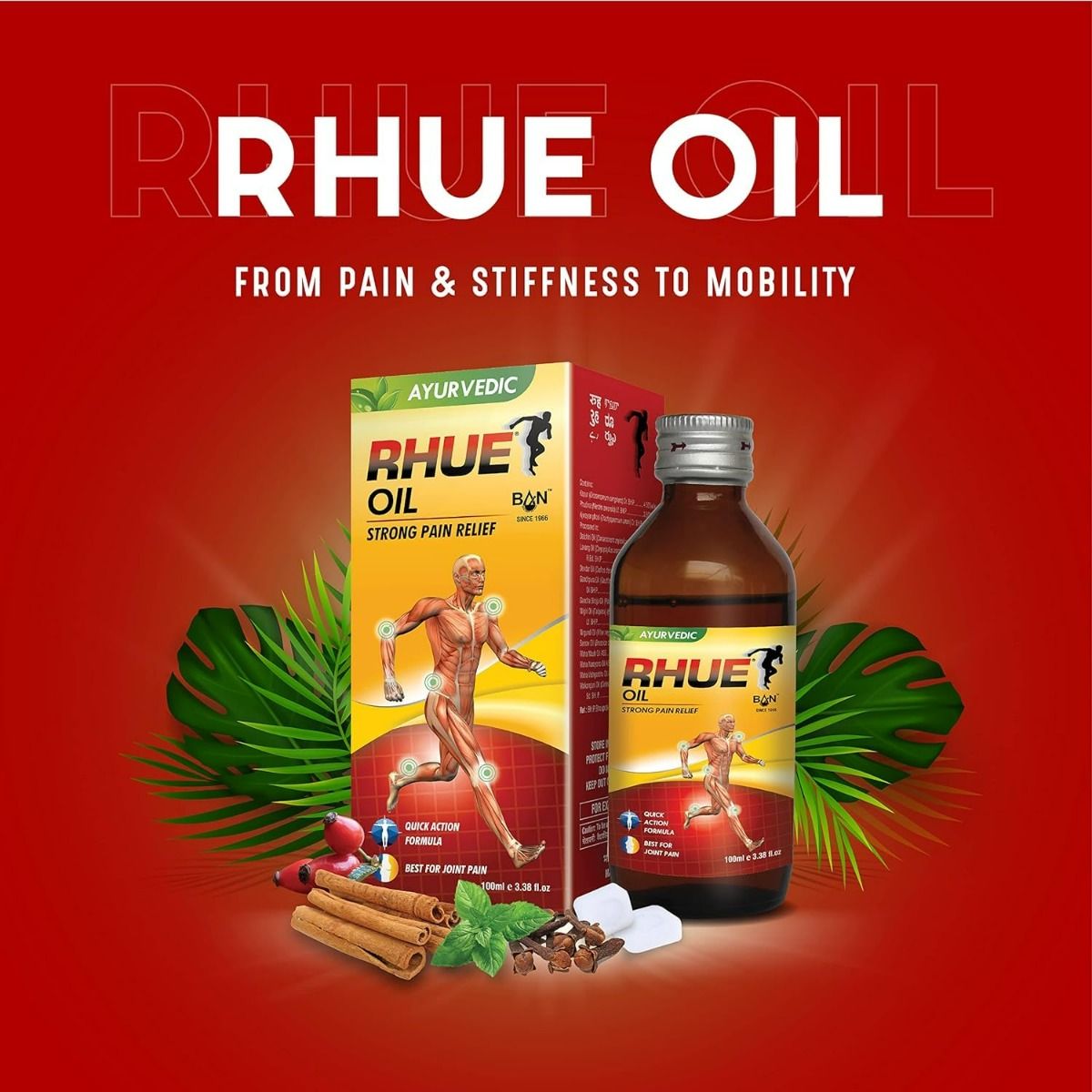 Buy Rhue 100% Ayurvedic Oil, 30 ml | 19 Minutes Delivery | Apollo Pharmacy