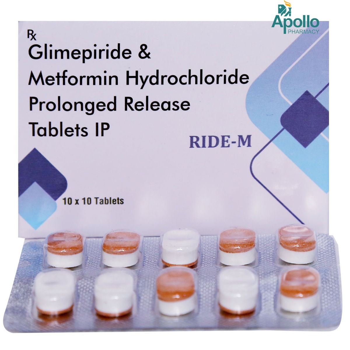 Ride-M Tablet 10's Price, Uses, Side Effects, Composition - Apollo Pharmacy