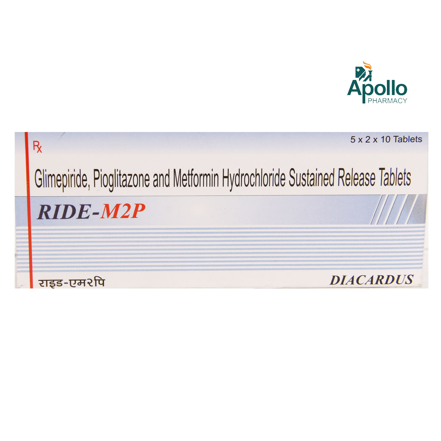 Ride M2P Tablet | Uses, Side Effects, Price | Apollo Pharmacy