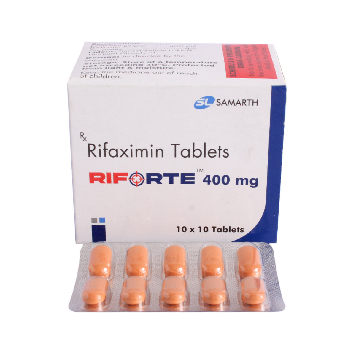 Riforte 400 mg Tablet | Uses, Side Effects, Price | Apollo Pharmacy