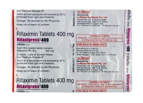 Rifaxigress-400 Tablet | Uses, Side Effects, Price | Apollo Pharmacy