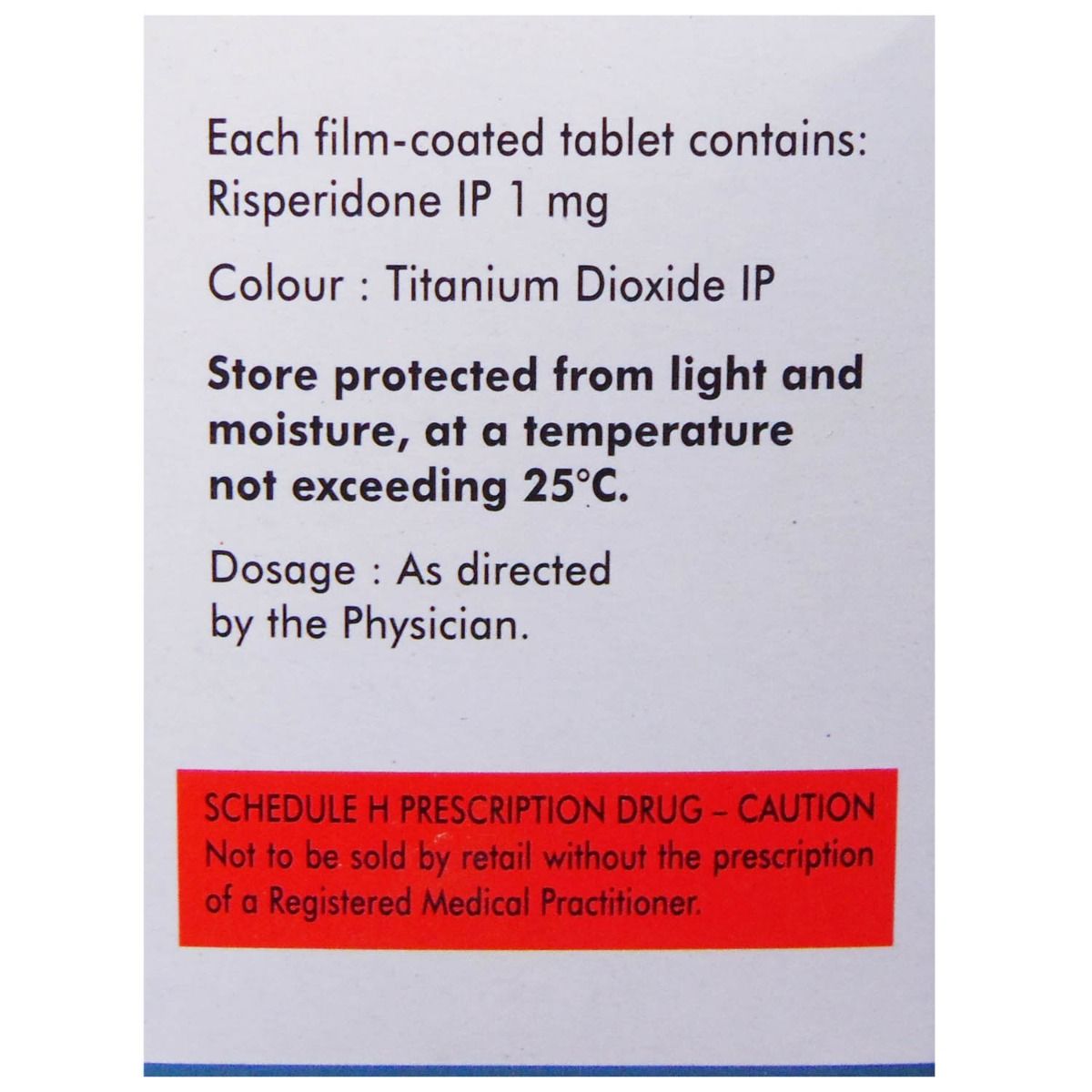 RISPOND 1MG TABLET Price, Uses, Side Effects, Composition - Apollo Pharmacy