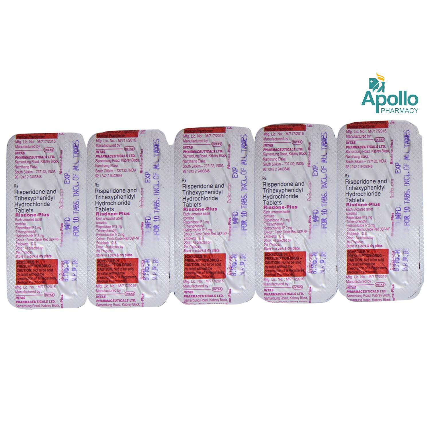 Risdone Plus Tablet 10's Price, Uses, Side Effects, Composition ...