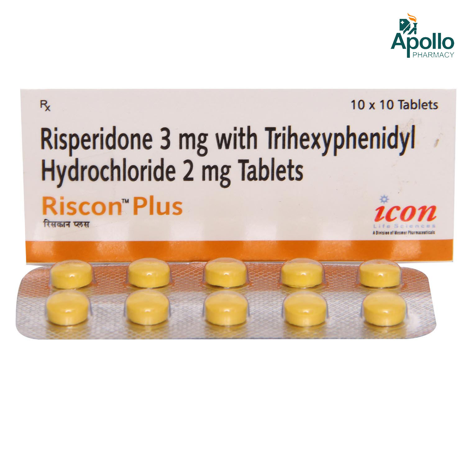 Riscon Plus Tablet 10's Price, Uses, Side Effects, Composition - Apollo ...