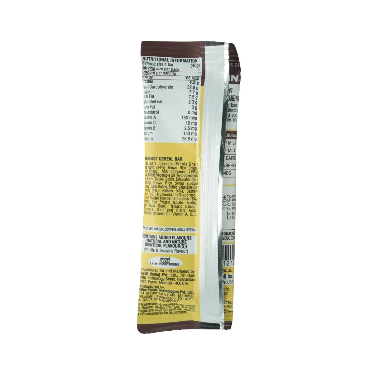 RiteBite Choco Delite Nutrition Bar, 40 gm Price, Uses, Side Effects ...