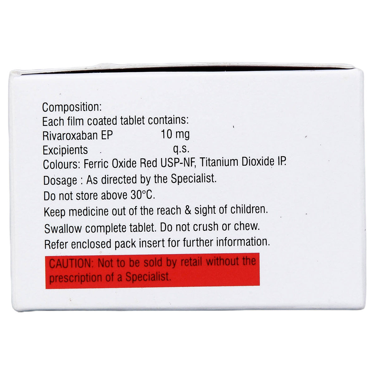 RIVAFLO 10 TABLETS | Uses, Side Effects, Price | Apollo Pharmacy