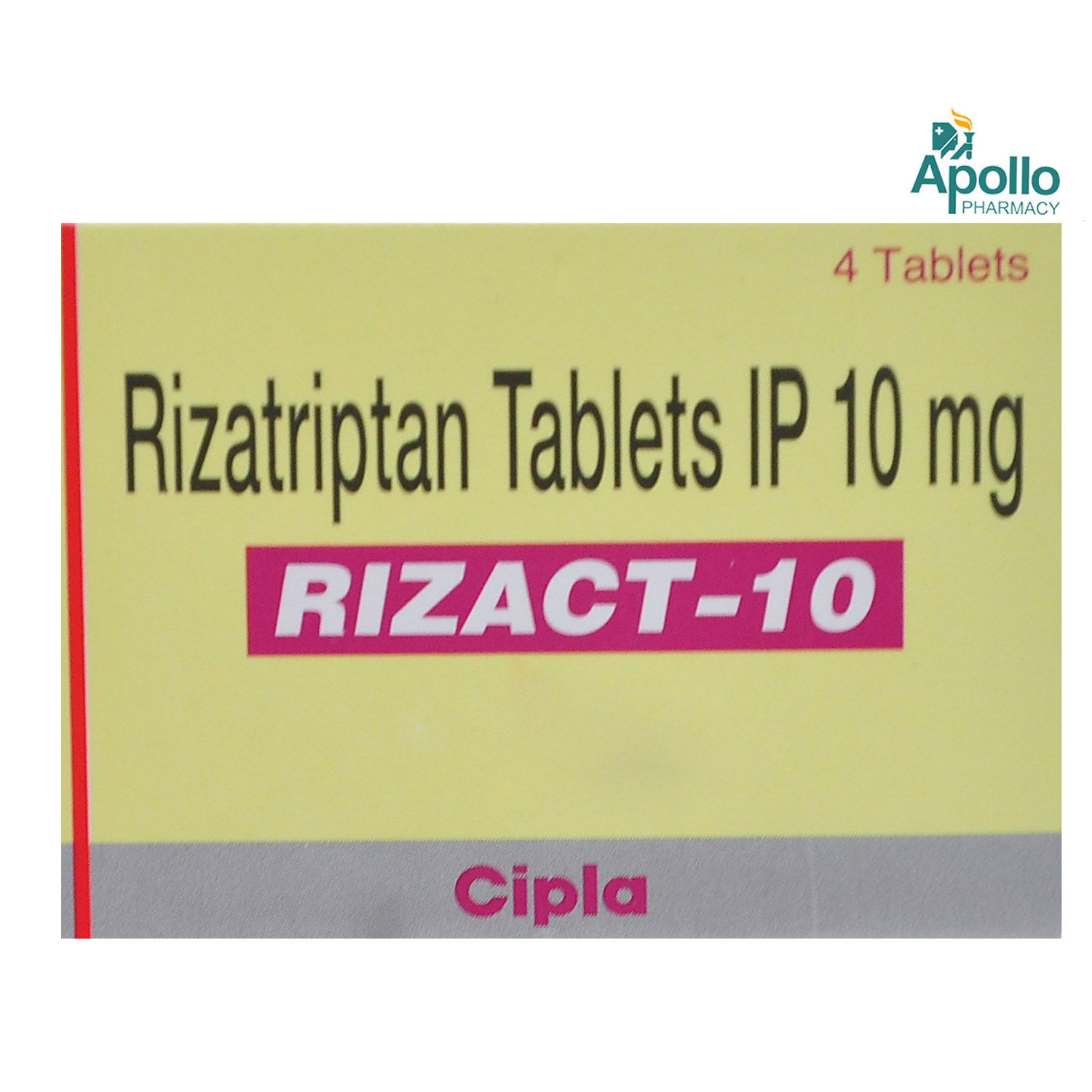 Rizact 10 Tablet 4's Price, Uses, Side Effects, Composition - Apollo ...