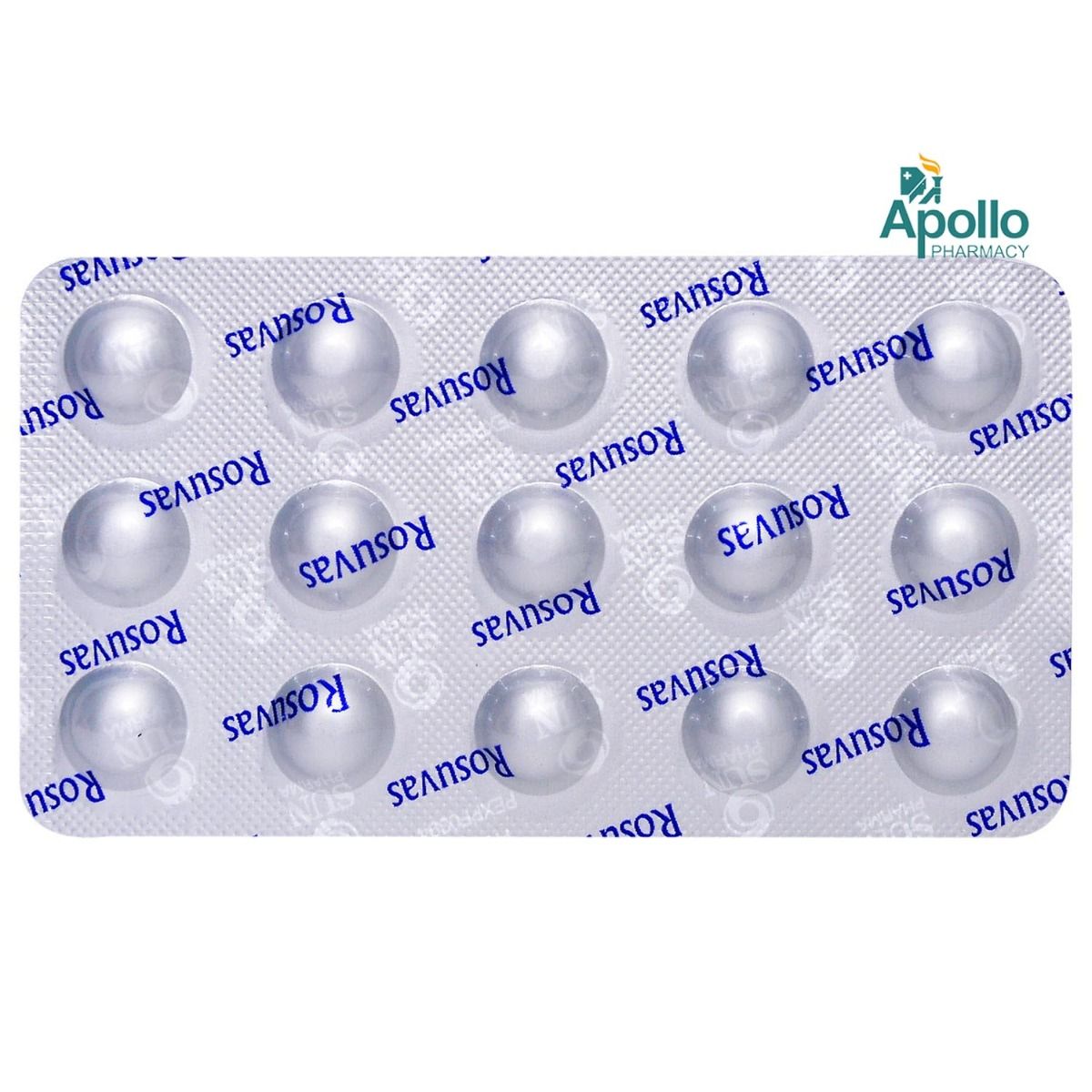Rosuvas 5 Tablet 15's Price, Uses, Side Effects, Composition - Apollo ...