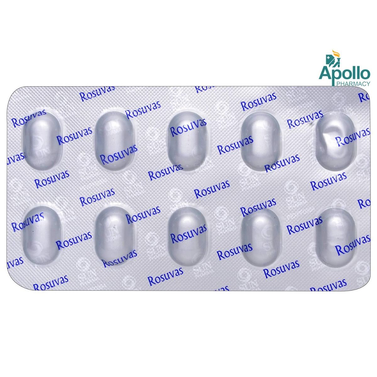 Rosuvas 40 Tablet 10's Price, Uses, Side Effects, Composition - Apollo ...