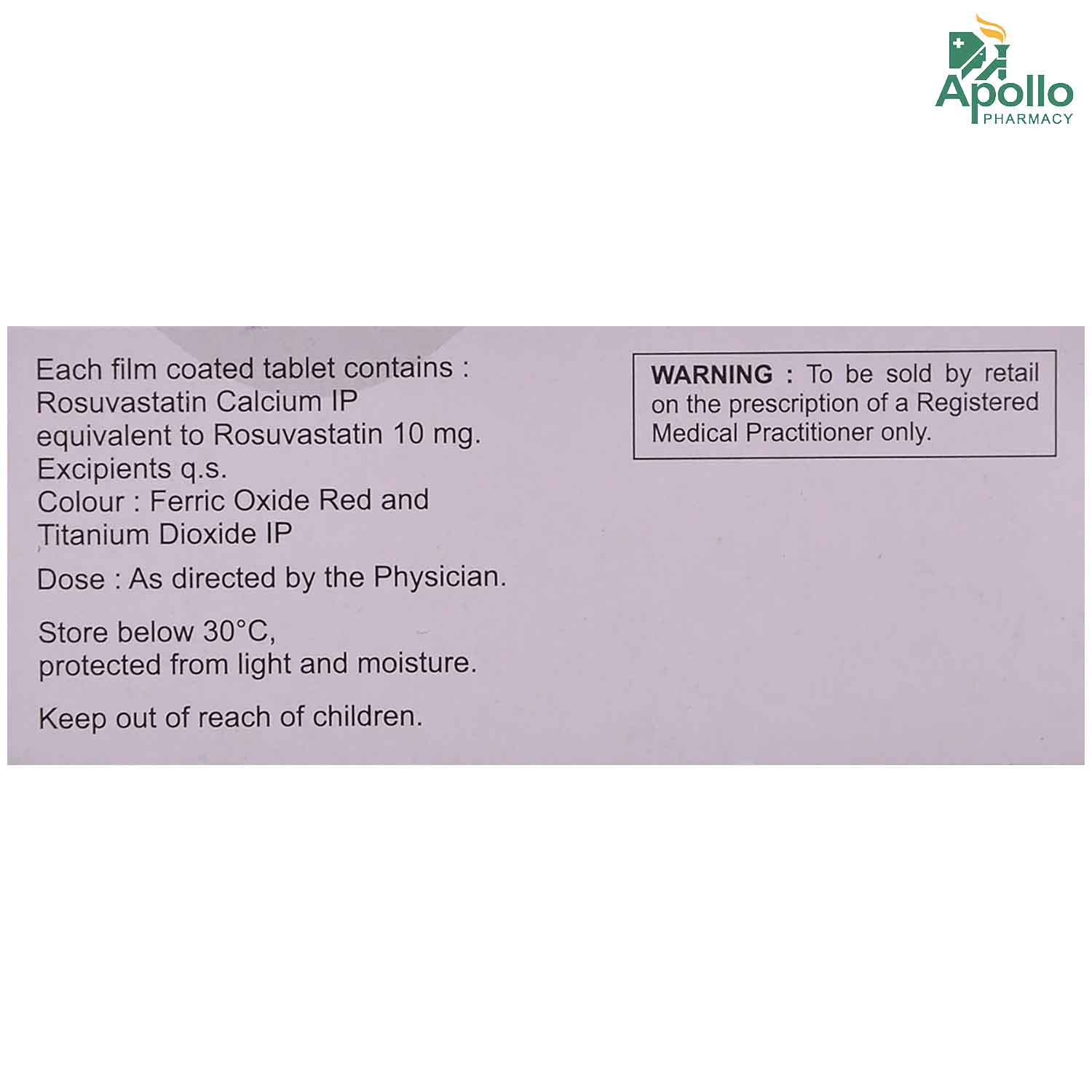 Rosukaa 10 Tablet 10's Price, Uses, Side Effects, Composition - Apollo ...