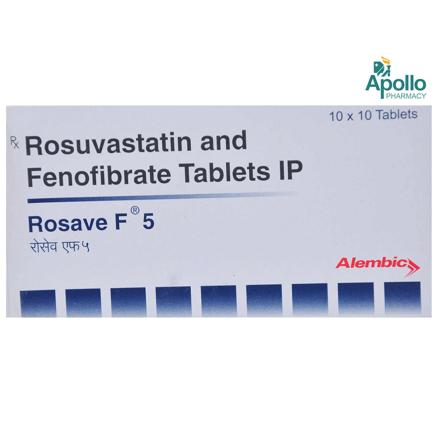 Rosave F 5 Tablet | Uses, Side Effects, Price | Apollo Pharmacy