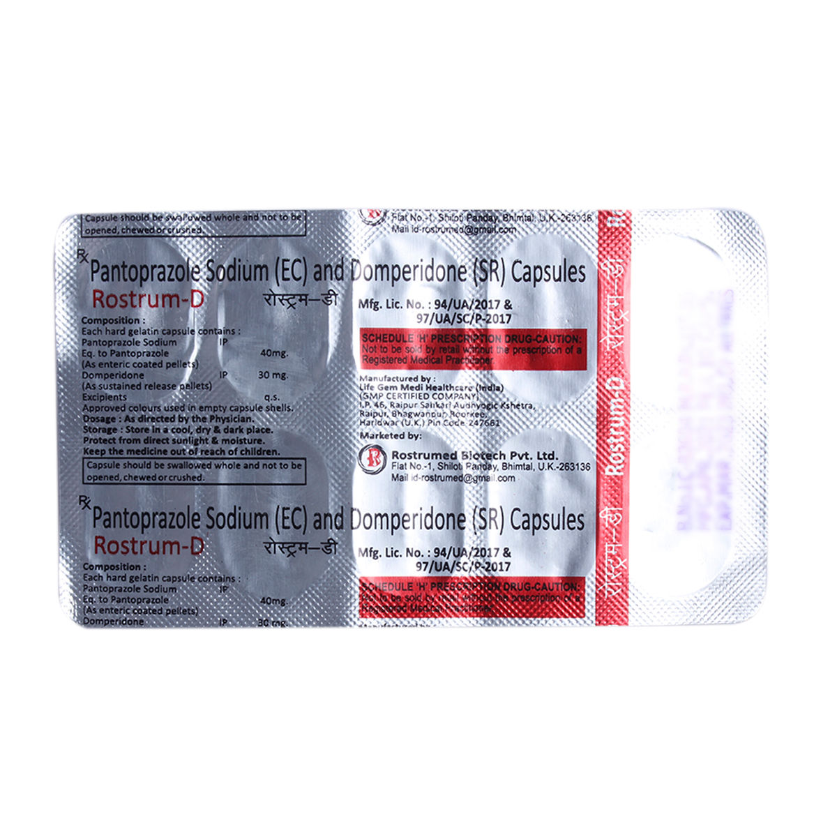 Rostrum-D Capsule | Uses, Side Effects, Price | Apollo Pharmacy