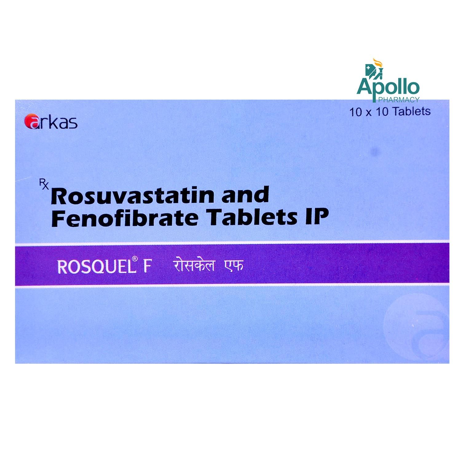 Rosquel F Tablet | Uses, Side Effects, Price | Apollo Pharmacy