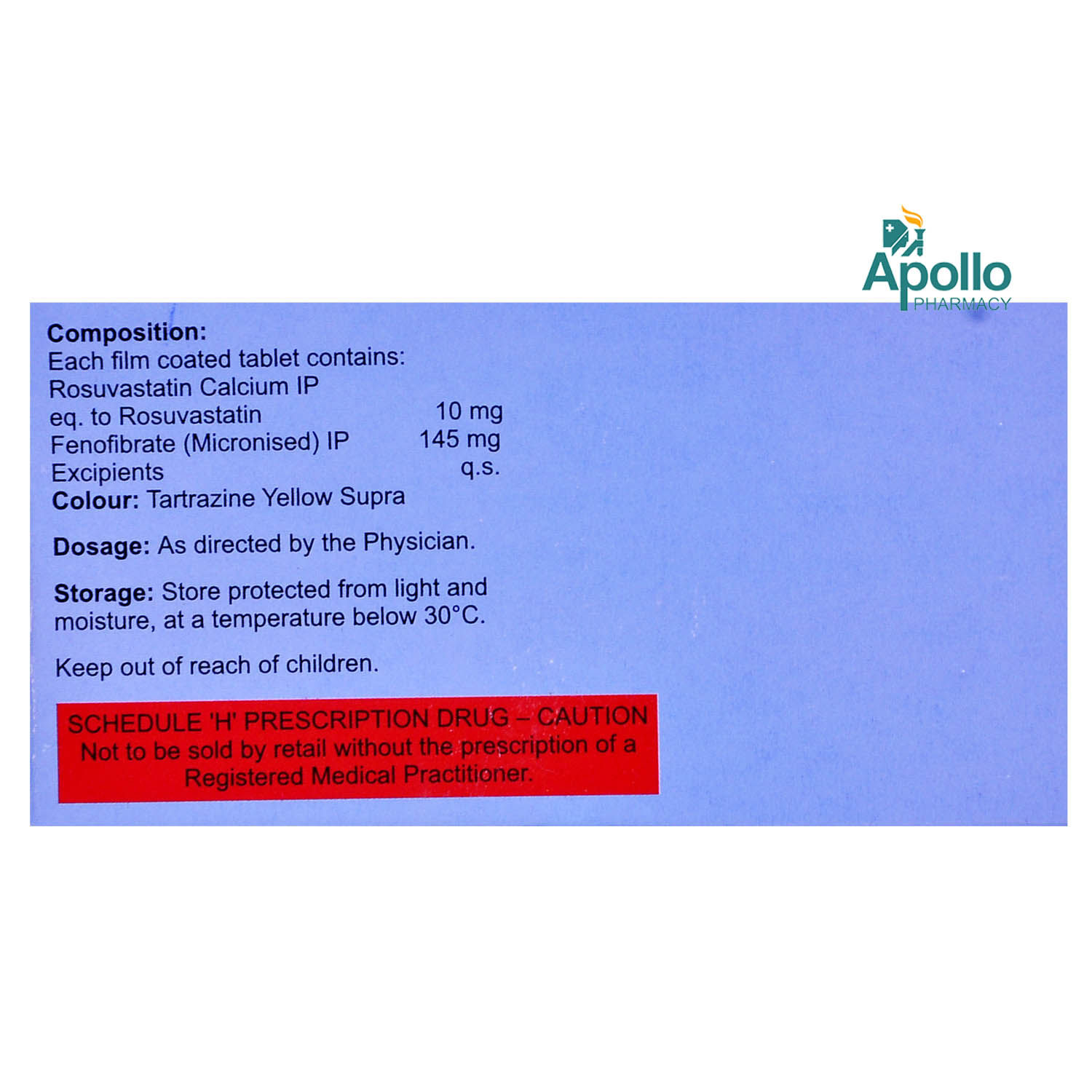 ROSQUEL F TABLET Price, Uses, Side Effects, Composition - Apollo Pharmacy
