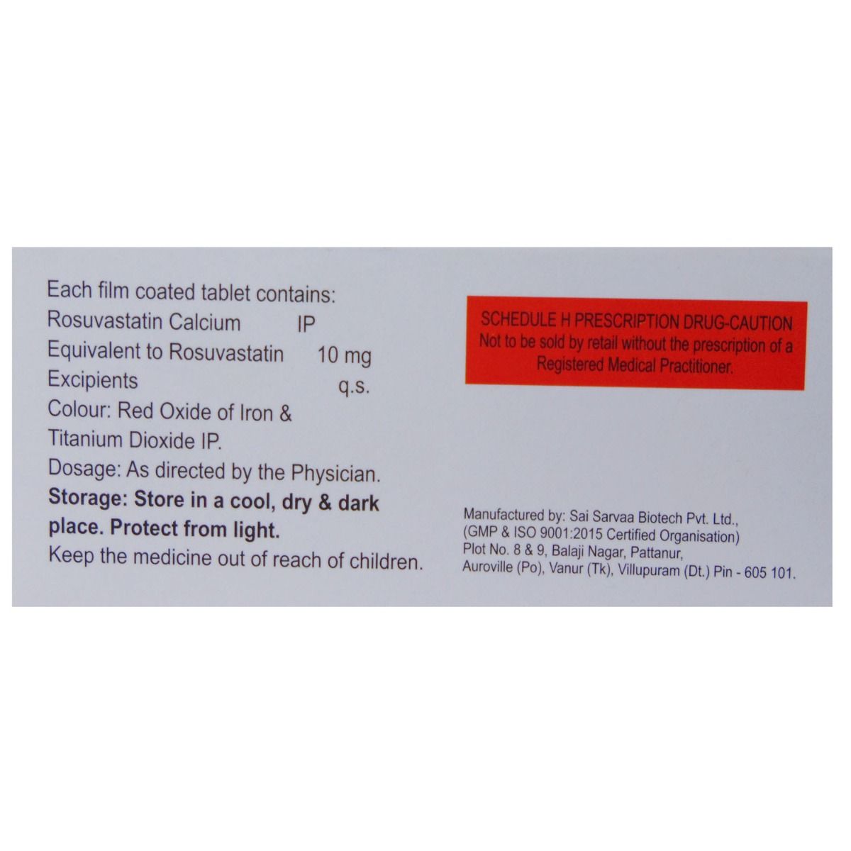 Rosucord 10 mg Tablet 10's Price, Uses, Side Effects, Composition ...