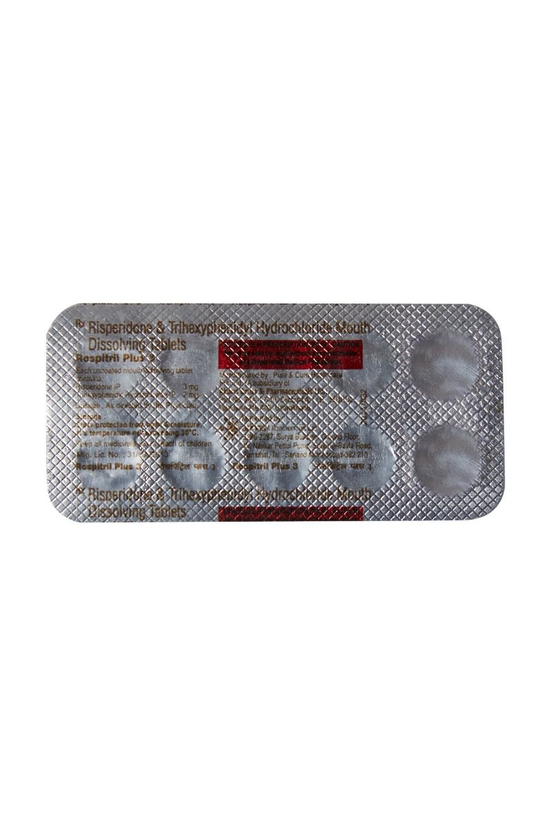 ROSPITRIL PLUS 2 MG TABLET 10'S Price, Uses, Side Effects, Composition ...
