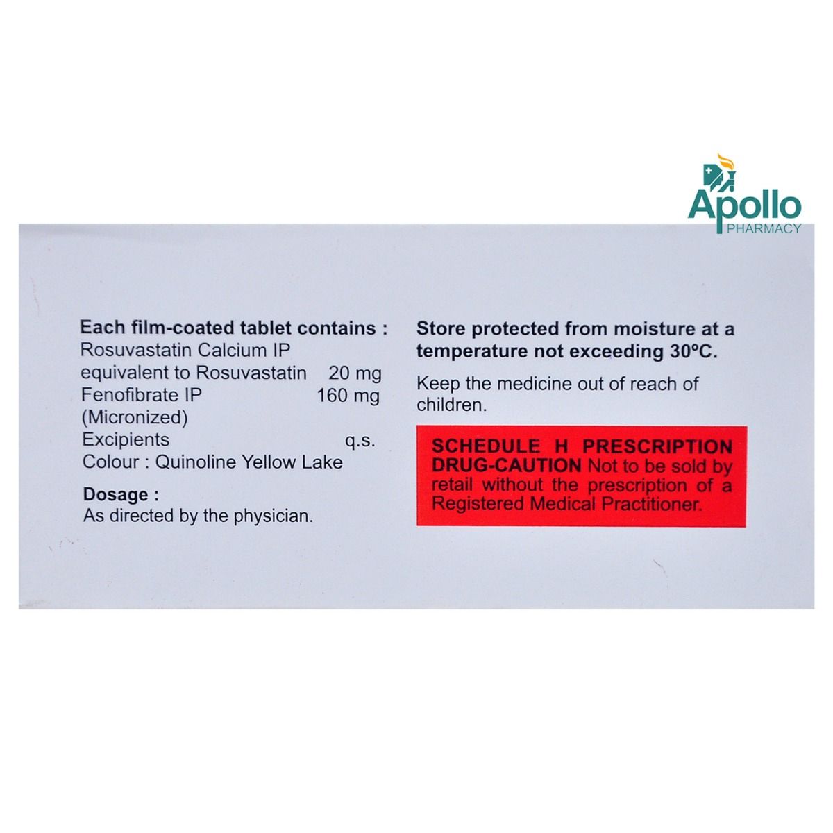 Rosave F-20 Tablet 10's Price, Uses, Side Effects, Composition - Apollo ... Rosave F-20 Tablet 10's Price, Uses, Side Effects, Composition - Apollo ...