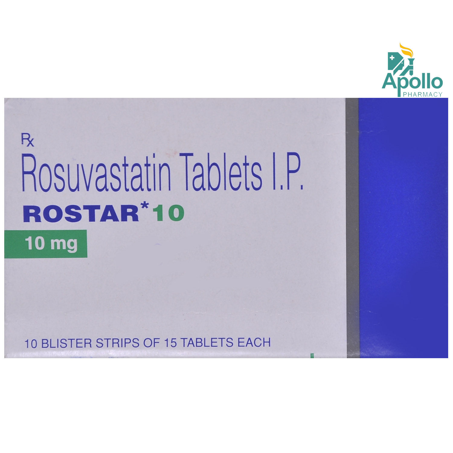 Rostar 10 Tablet 15's Price, Uses, Side Effects, Composition - Apollo ...