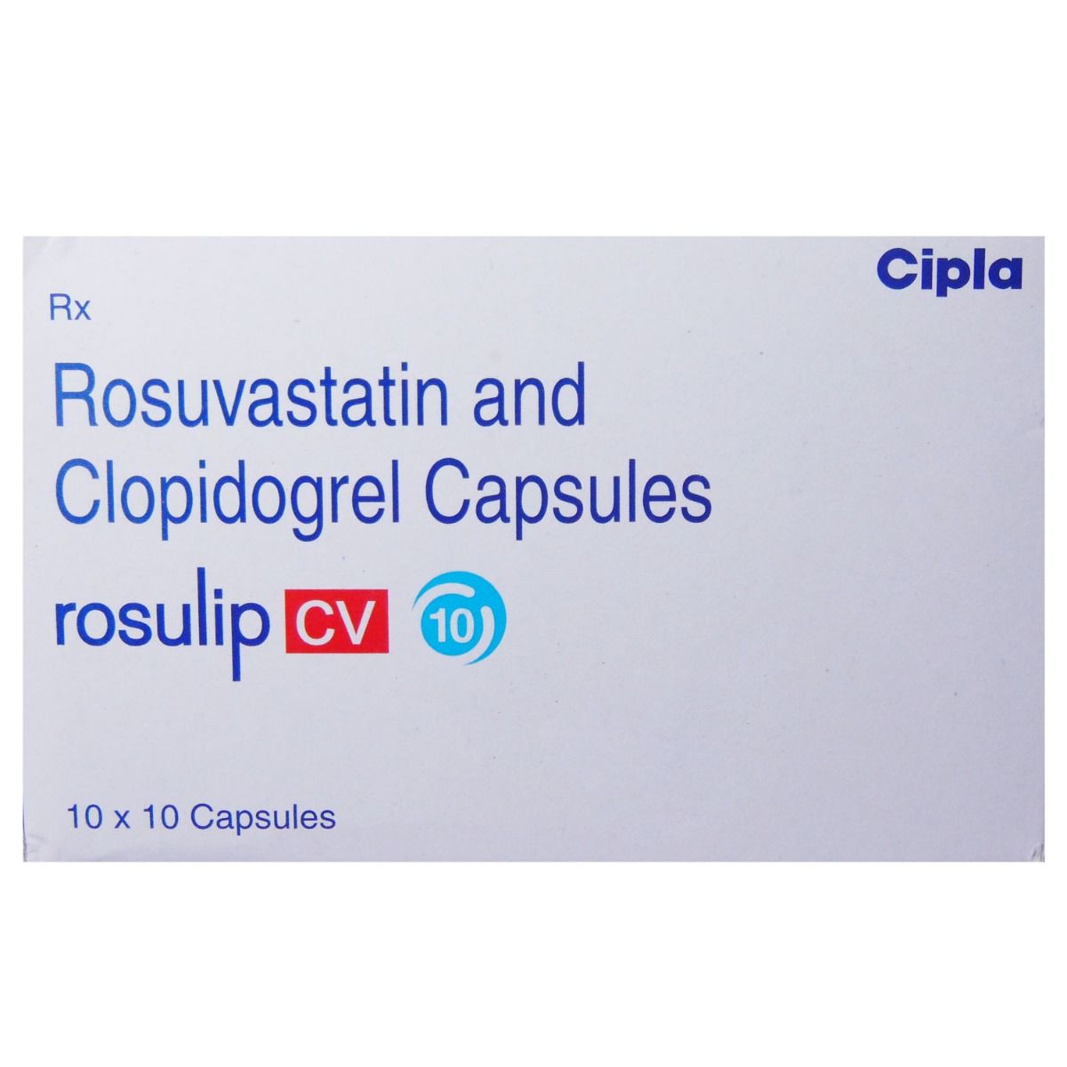 Rosulip CV 10 Capsule | Uses, Side Effects, Price | Apollo Pharmacy