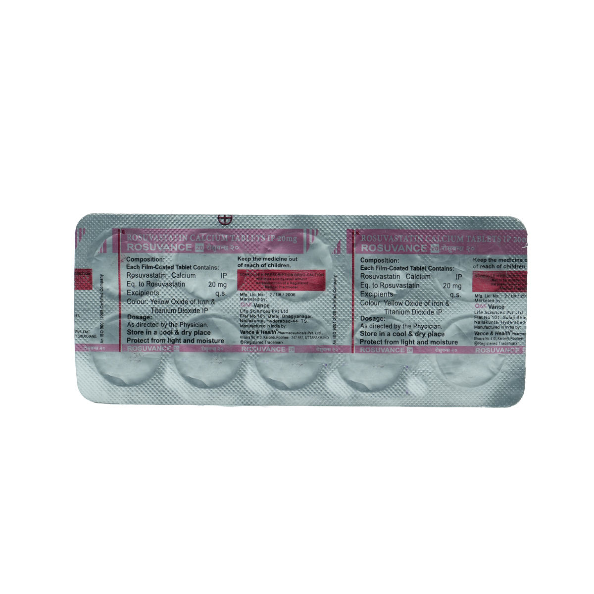 Rosuvance 20 Tablet | Uses, Side Effects, Price | Apollo Pharmacy