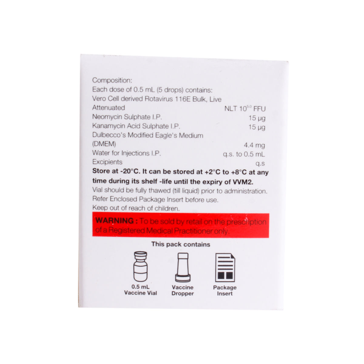 Rotasure 0.5ml Vaccine | Uses, Side Effects, Price | Apollo Pharmacy