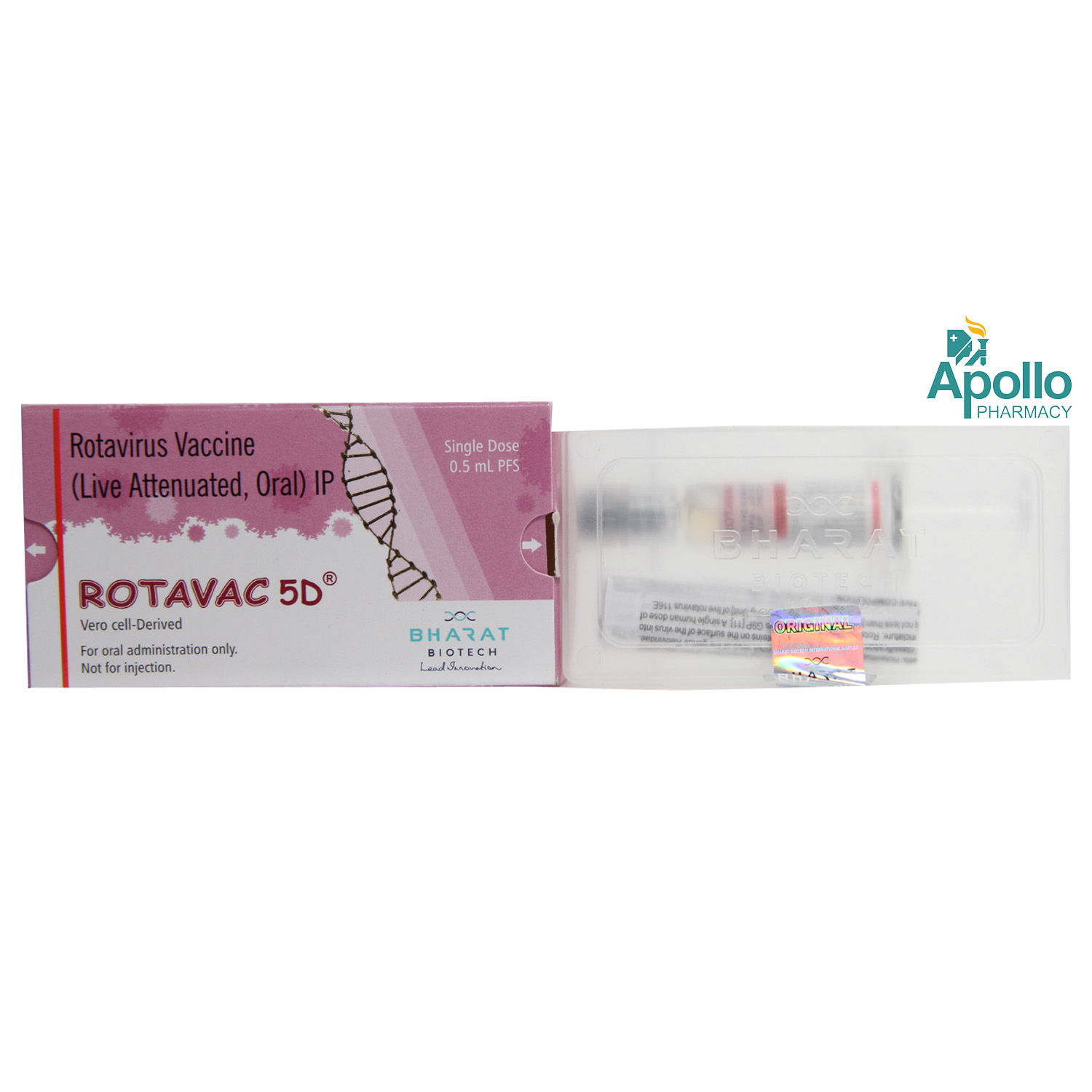 Rotavac 5D Oral Vaccine 0.5 ml Price, Uses, Side Effects, Composition ...