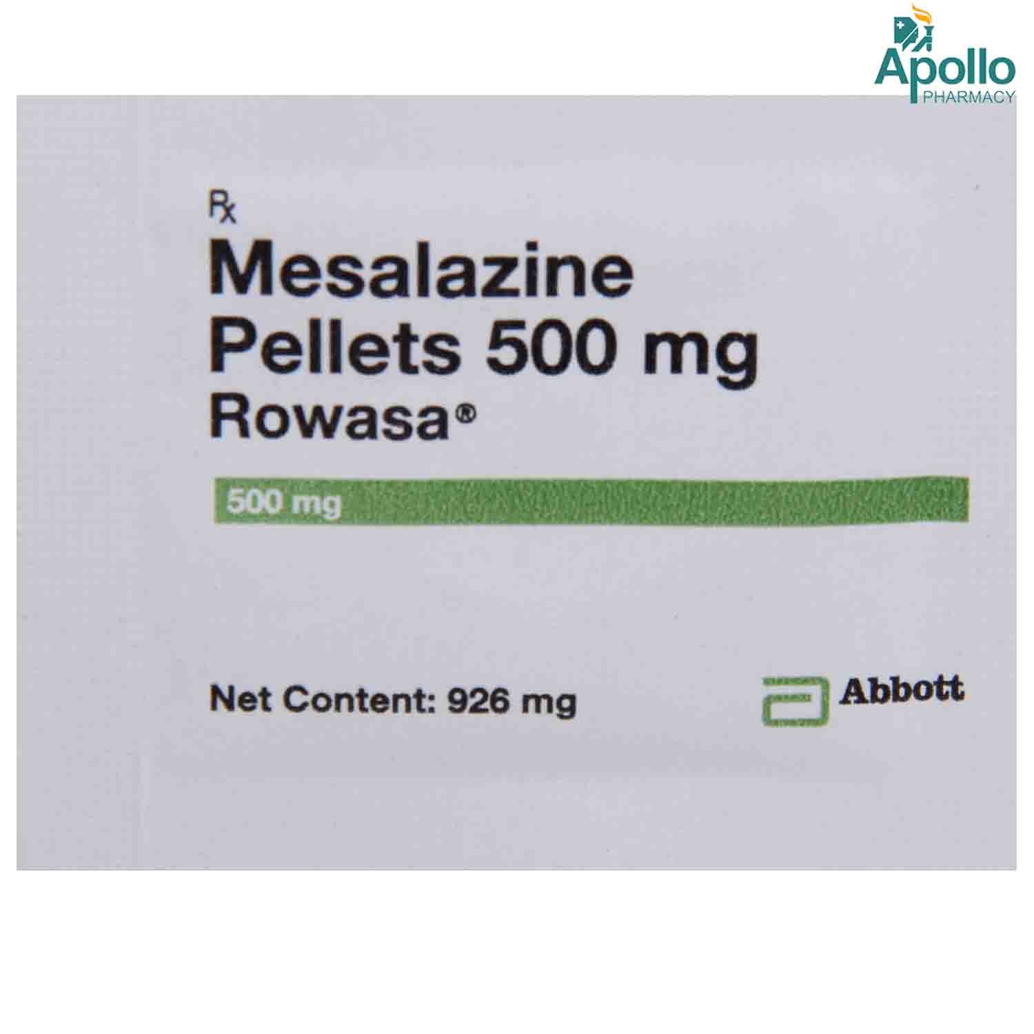 Rowasa 500 mg Sachet | Uses, Side Effects, Price | Apollo Pharmacy