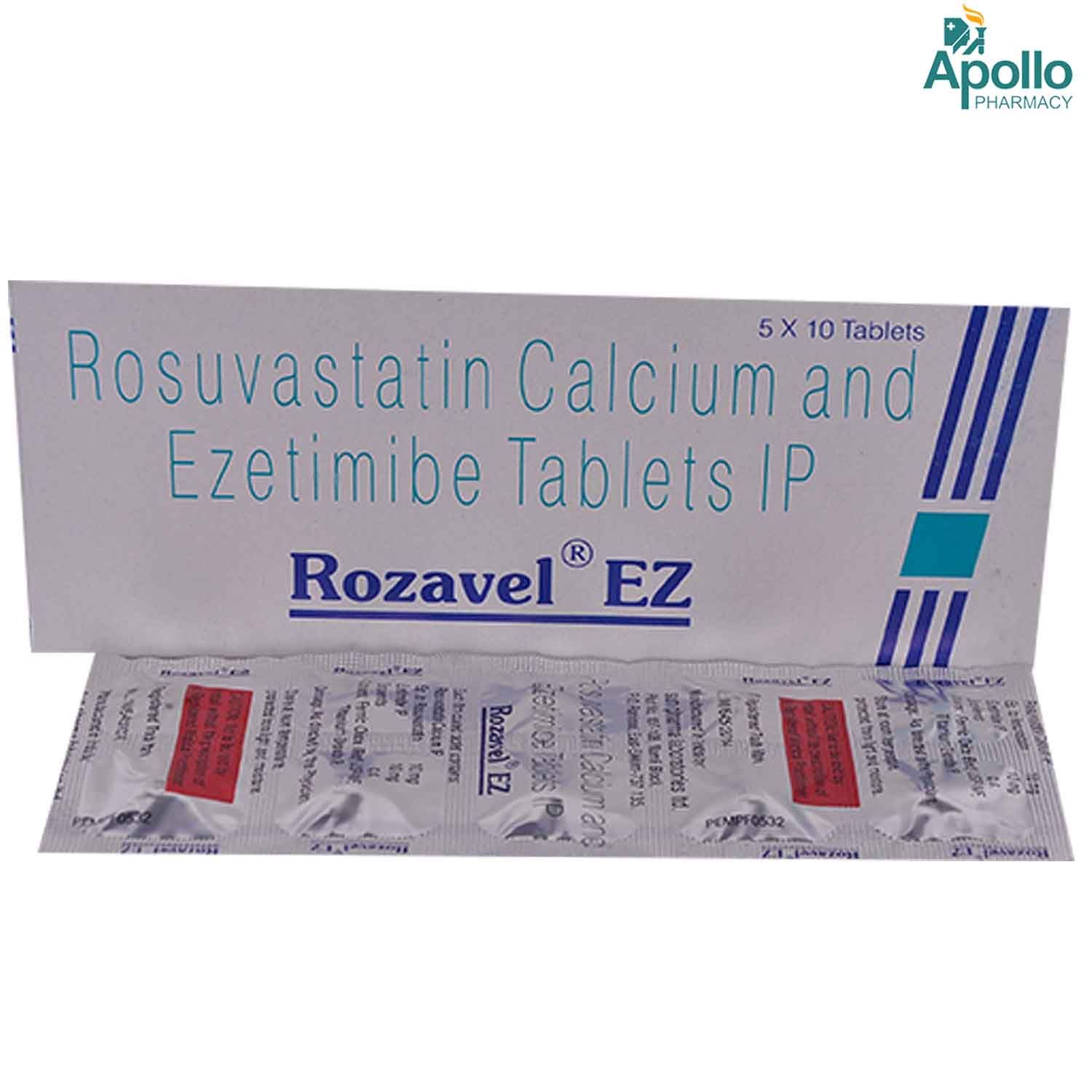Rozavel EZ Tablet 10's Price, Uses, Side Effects, Composition - Apollo ...