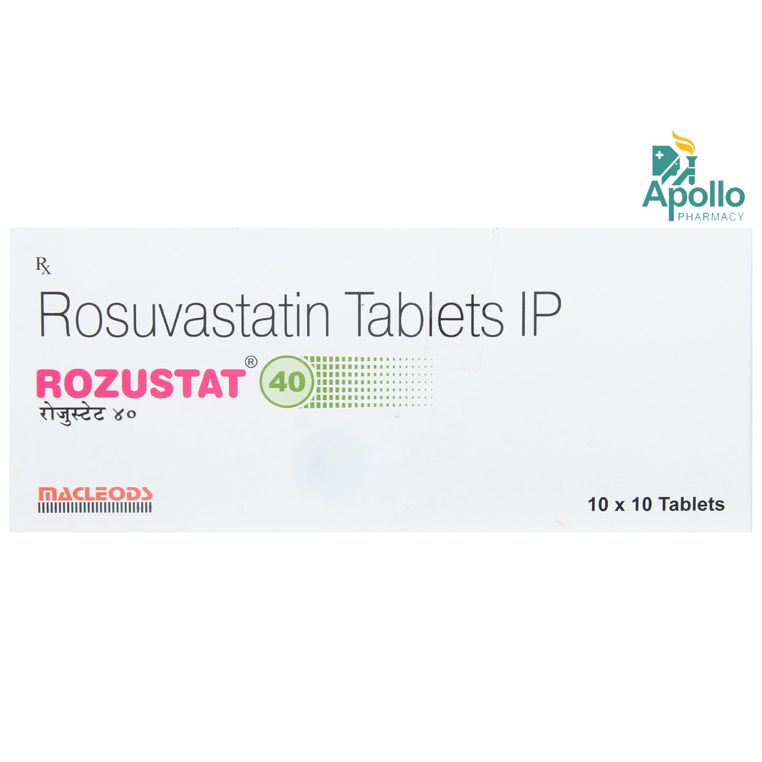 Rozustat 40 Tablet | Uses, Side Effects, Price | Apollo Pharmacy